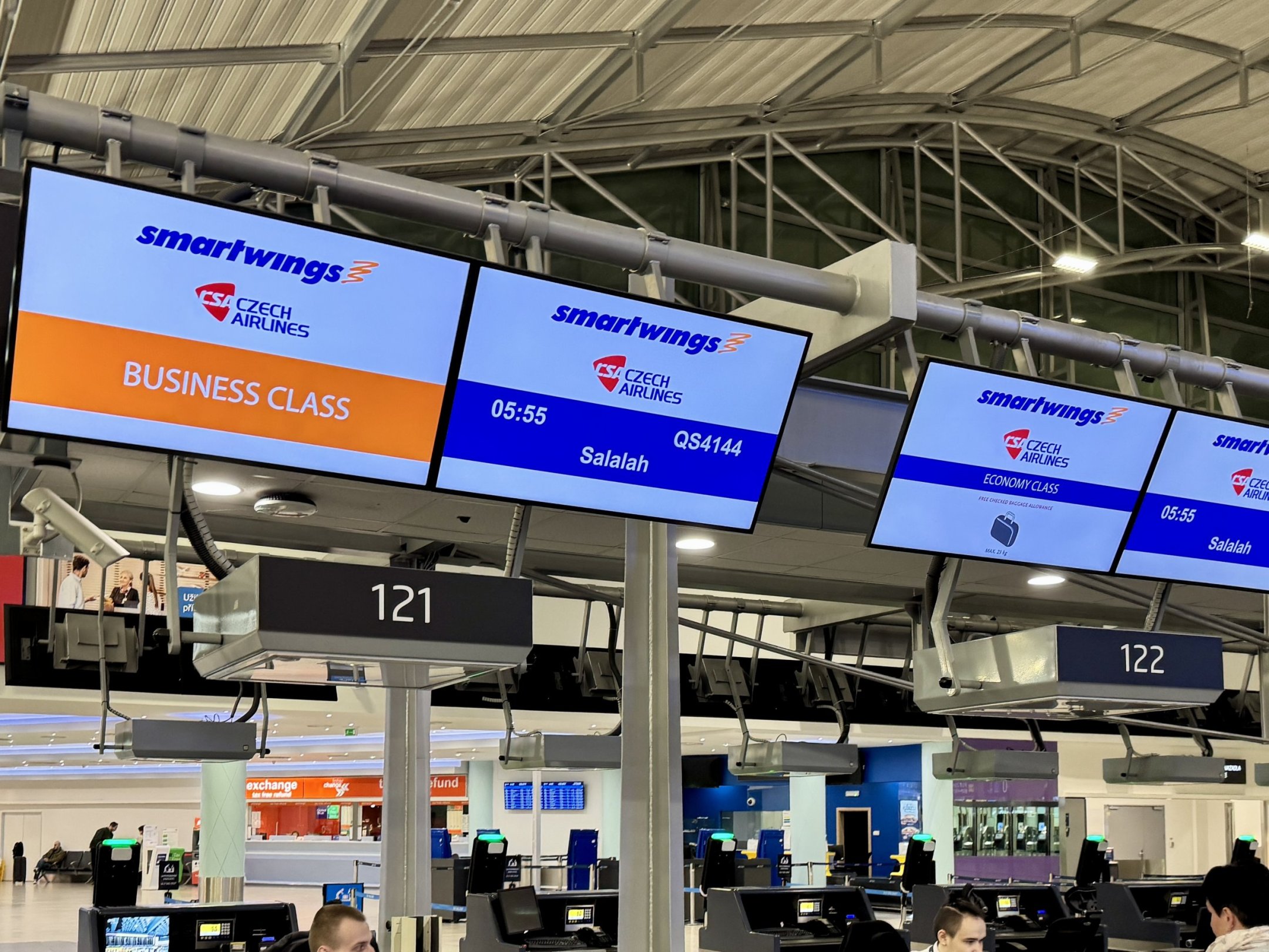 Recenze Smartwings business class PRG-SLL Boeing 737 MAX 8