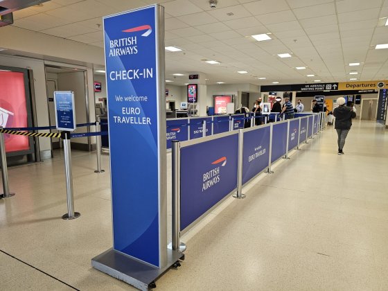 British Airways check in - kdy a jak se odbavit