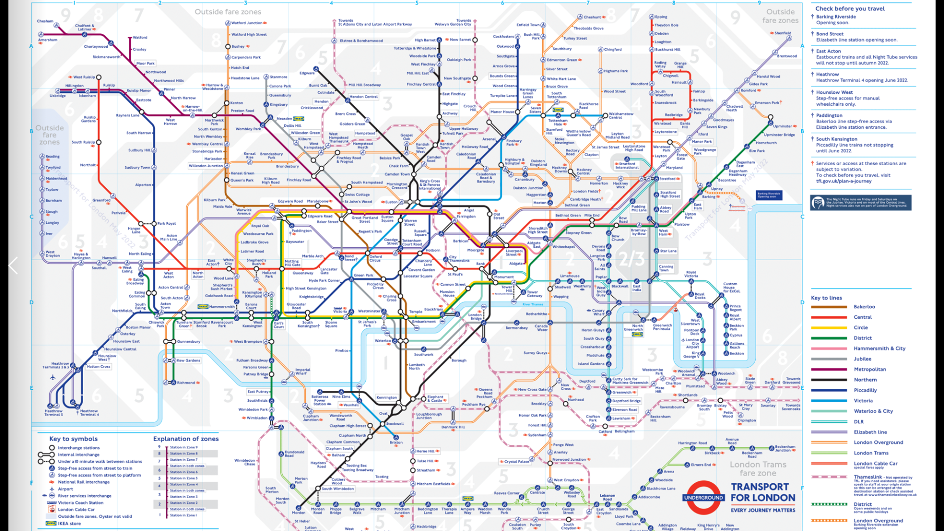 Metro Londýn | mapa, cena jízdenky a naše zkušenosti