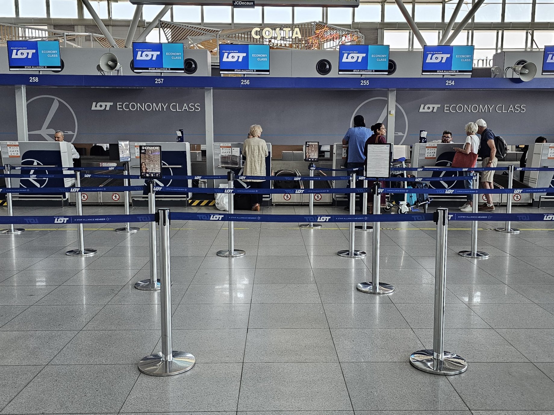 LOT check in - kdy a jak se odbavit