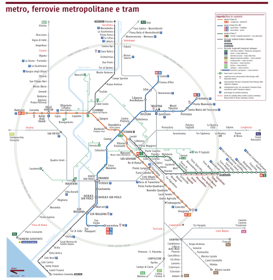 Metro Řím | mapa, cena jízdenky a naše zkušenosti