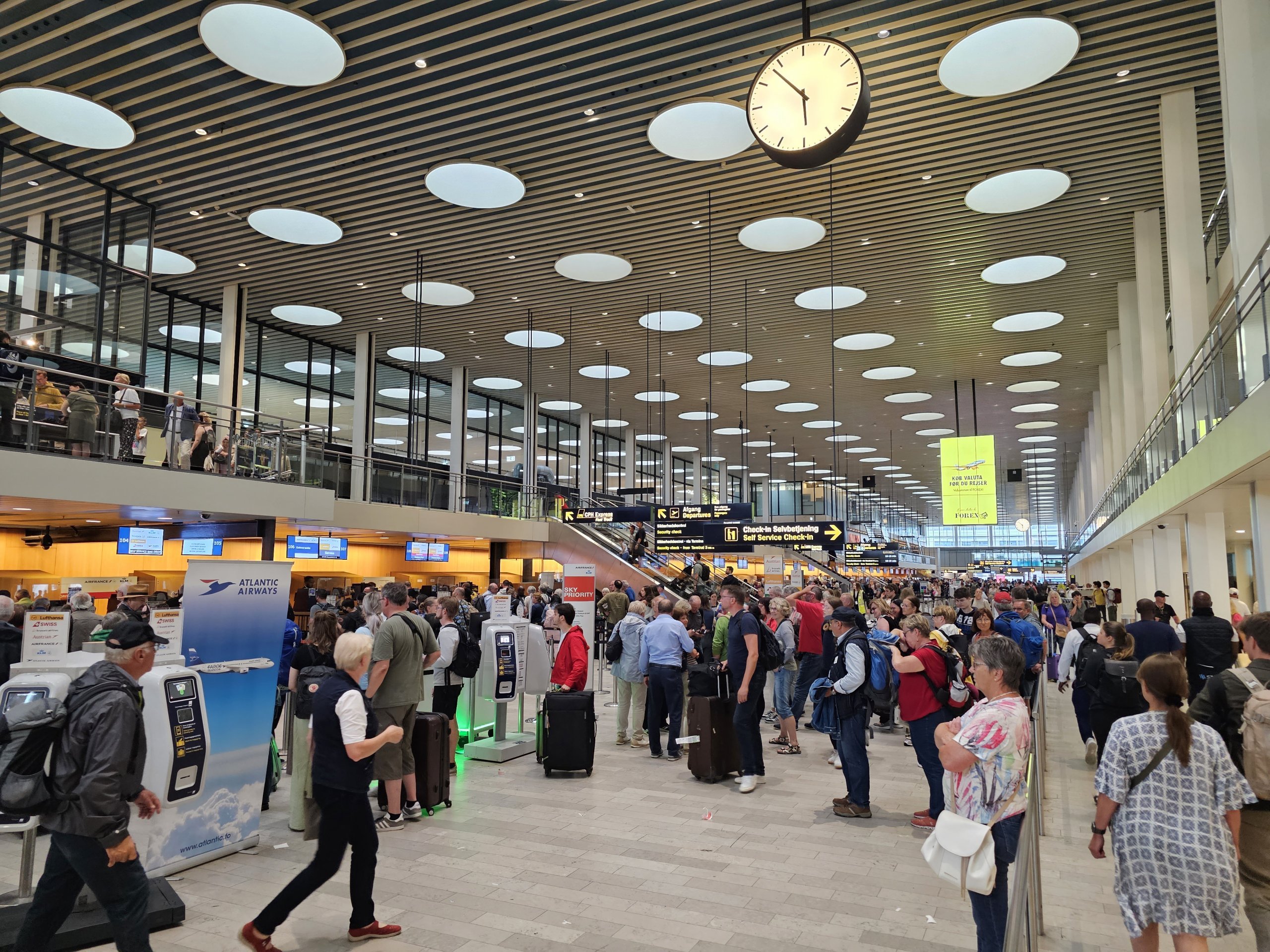 Přestup na letišti Kodaň CPH: moje zkušenost