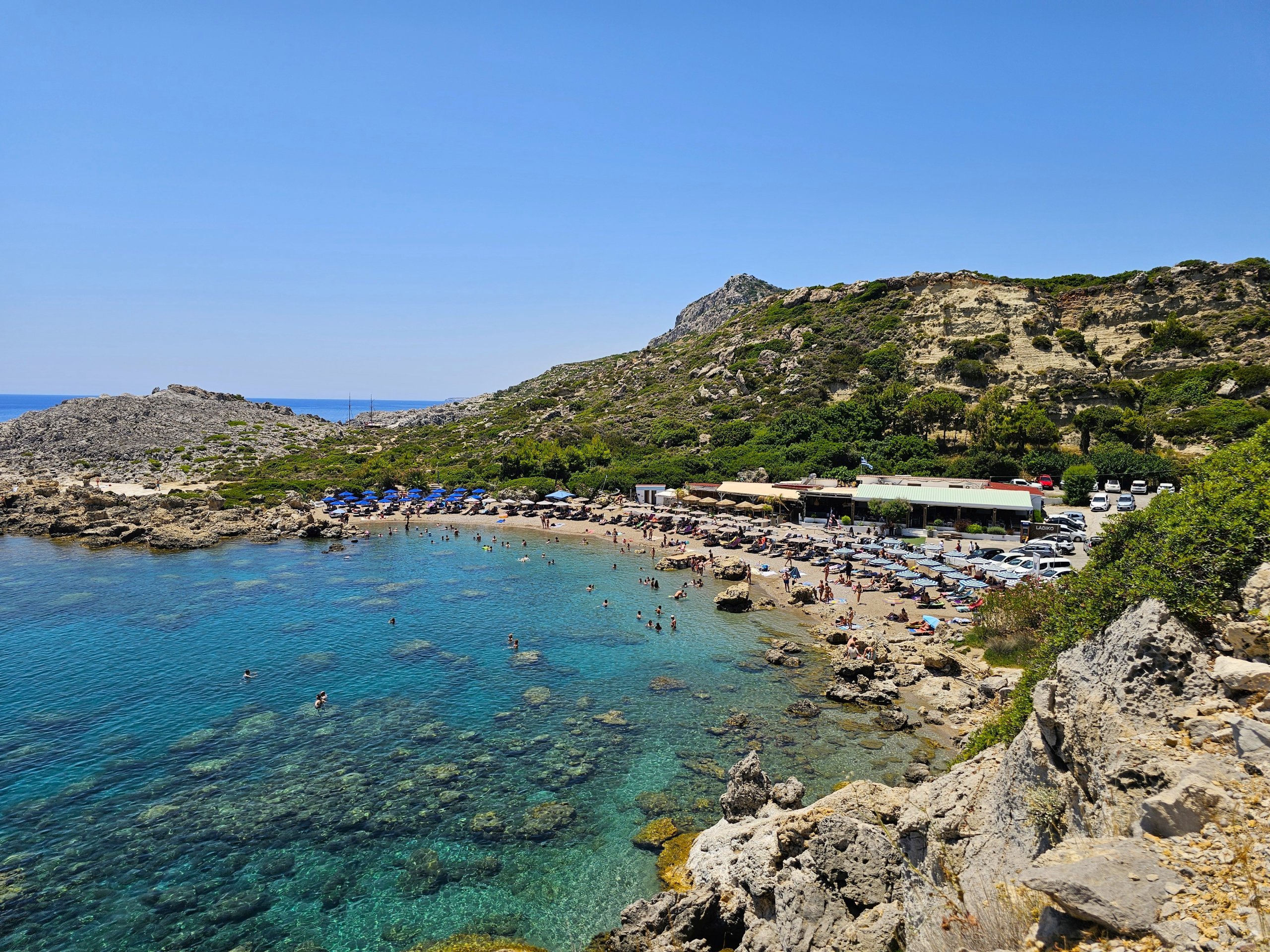 Zátoka Ladiko - Rhodos | Cestujlevne.com