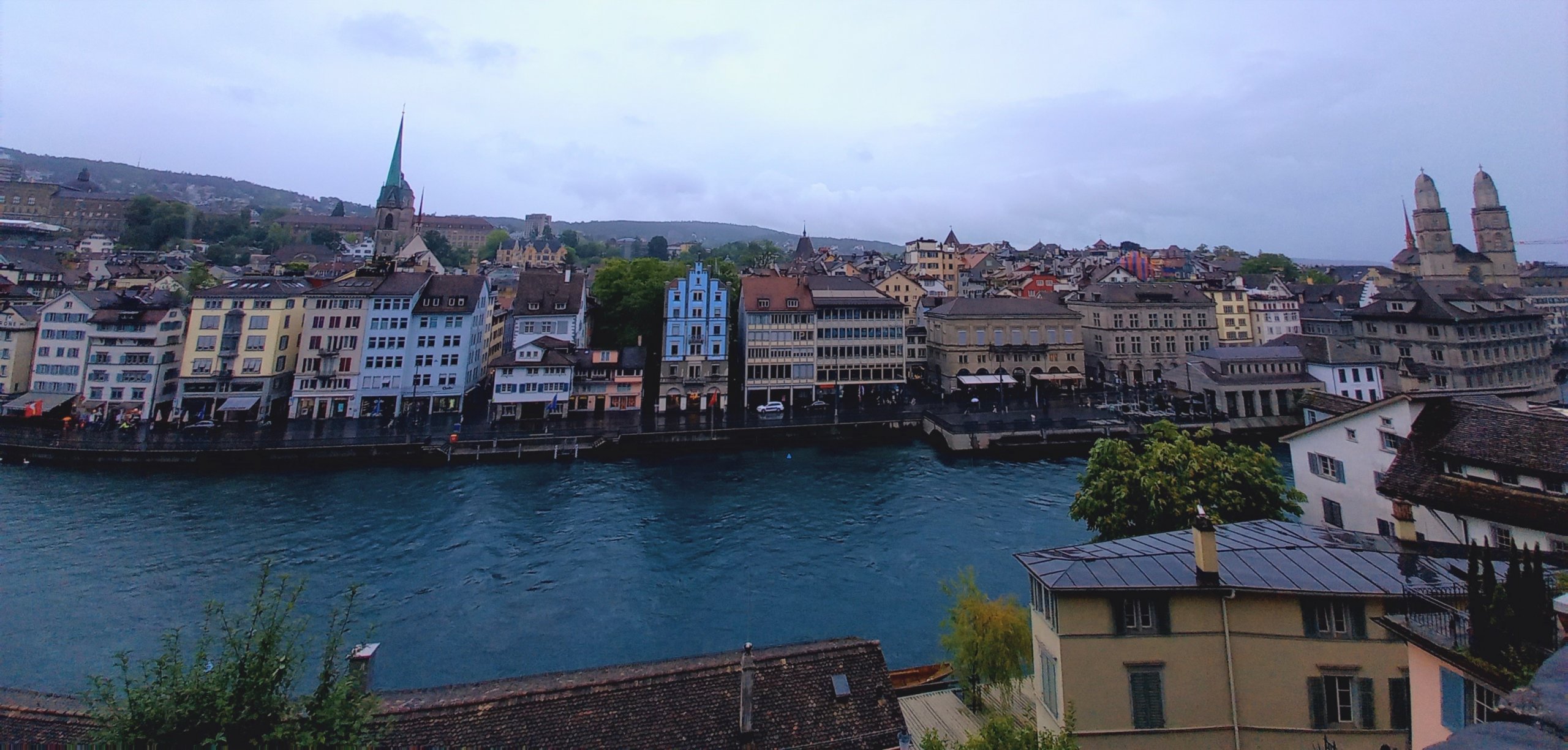 Švýcarsko pěšky a vlakem